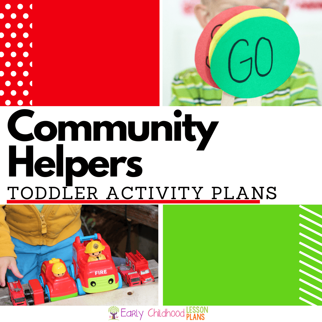 Community Helpers Toddler Activity Plans | Early Childhood Lesson Plans